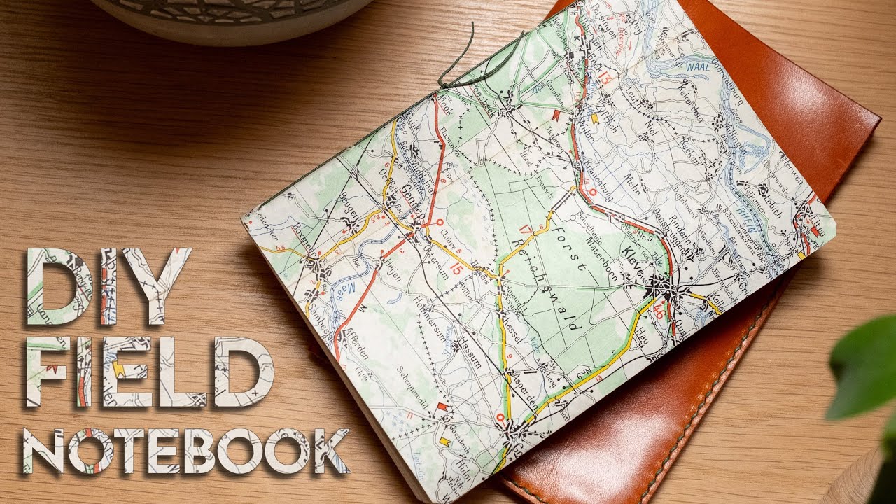 First ever notepad DIY build with leather pouch - field notes ...