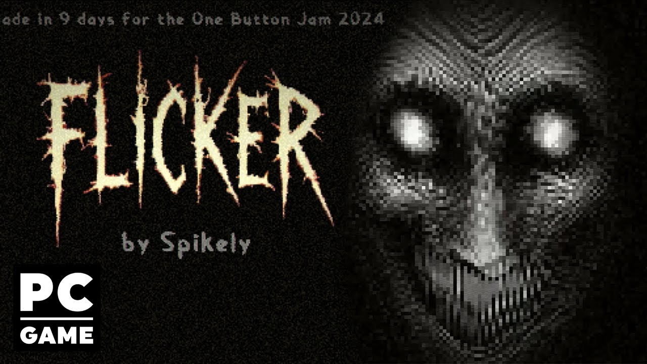 1 Button Horror Game Where You Use A Lighter Inside A Dark Forest ...