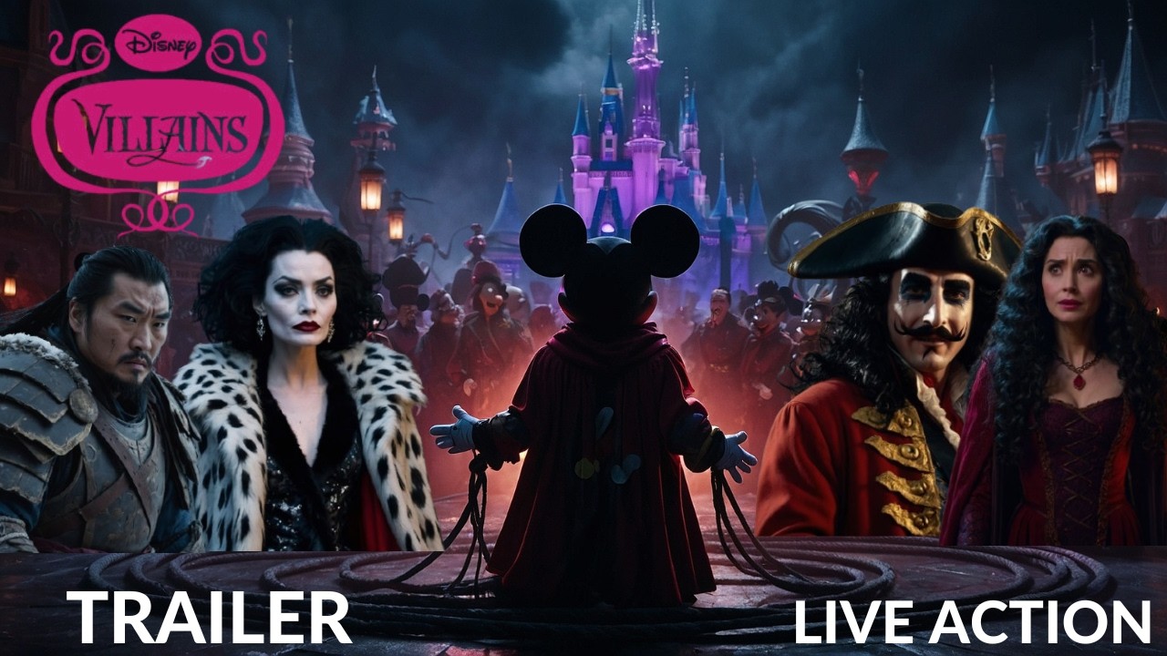 DISNEY VILLAINS LIVE ACTION Movie Trailer (2025) | AI Concept - YouTube