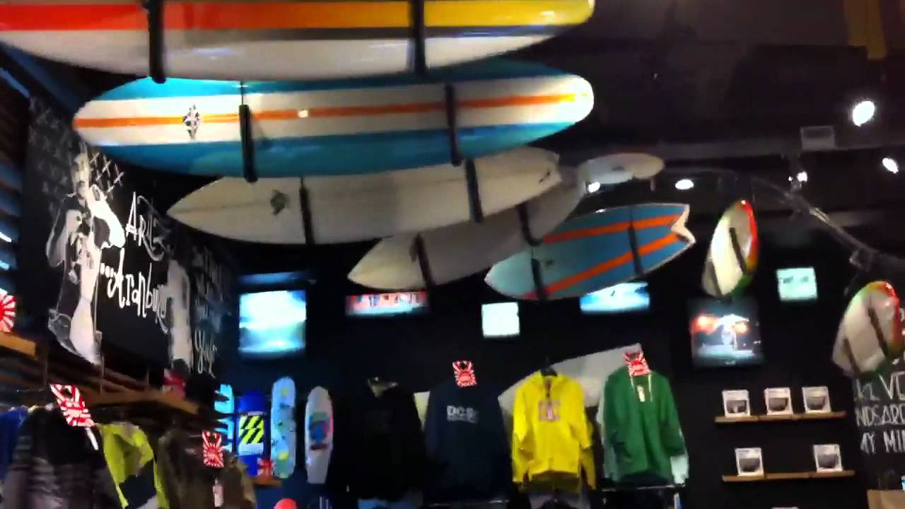 Quicksilver shop at Oxford London - YouTube