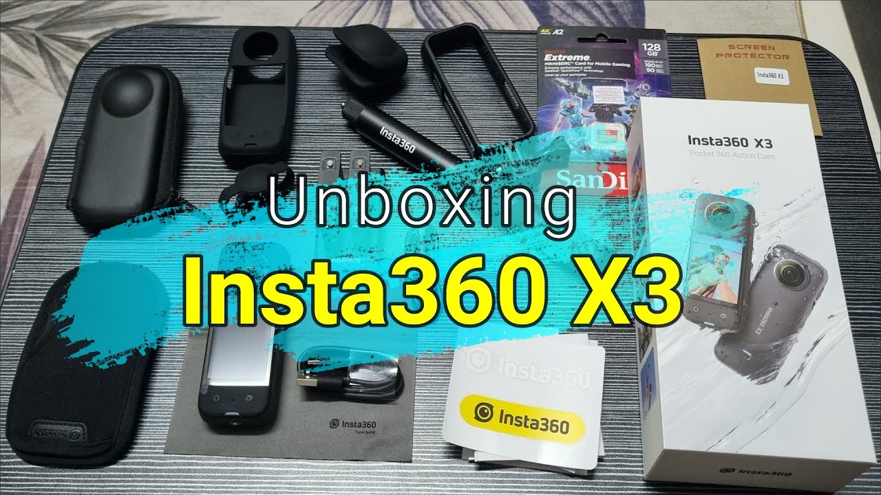 Unboxing Insta360 X3 - YouTube