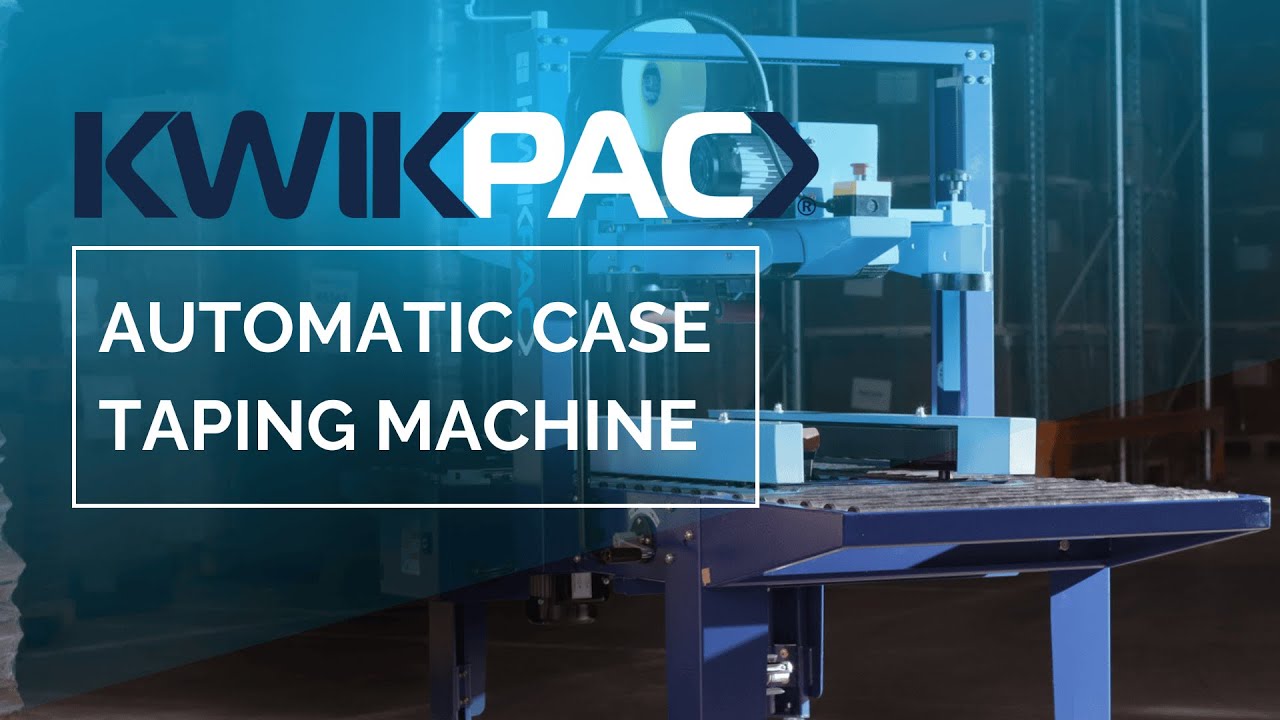 Kwikpac MH-FJ-2 Automatic Case Sealer - YouTube