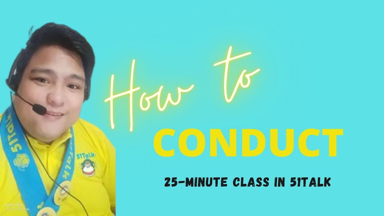 How to conduct 25-minute class in 51talk - YouTube