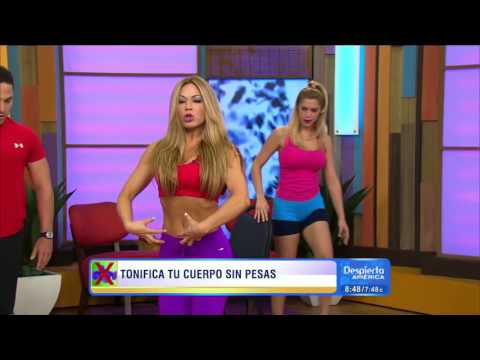 Claudia Molina te enseña a ejercitar todo tu cuerpo sin pesas