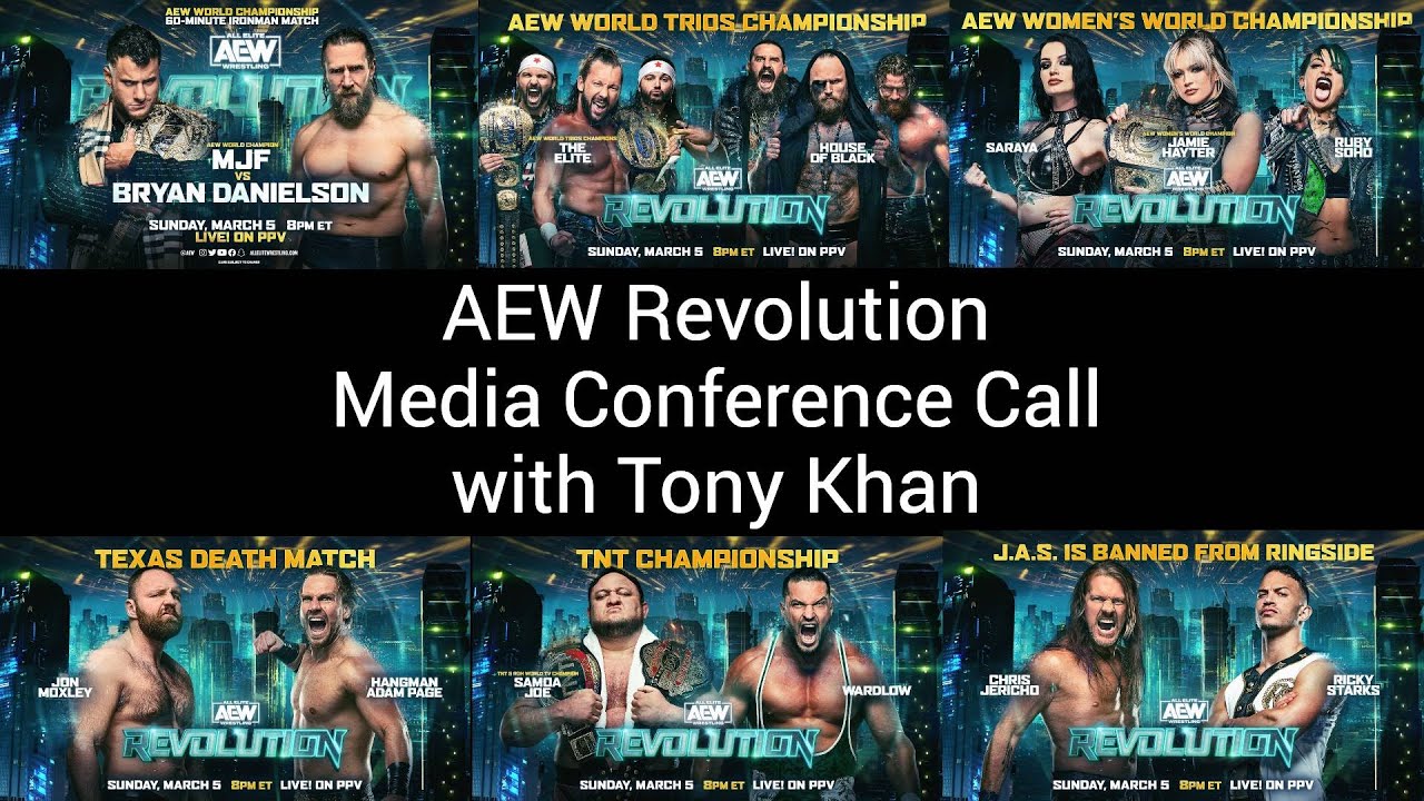 SGTW Presents AEW Revolution Media Conference Call Mar 2 2023 - YouTube
