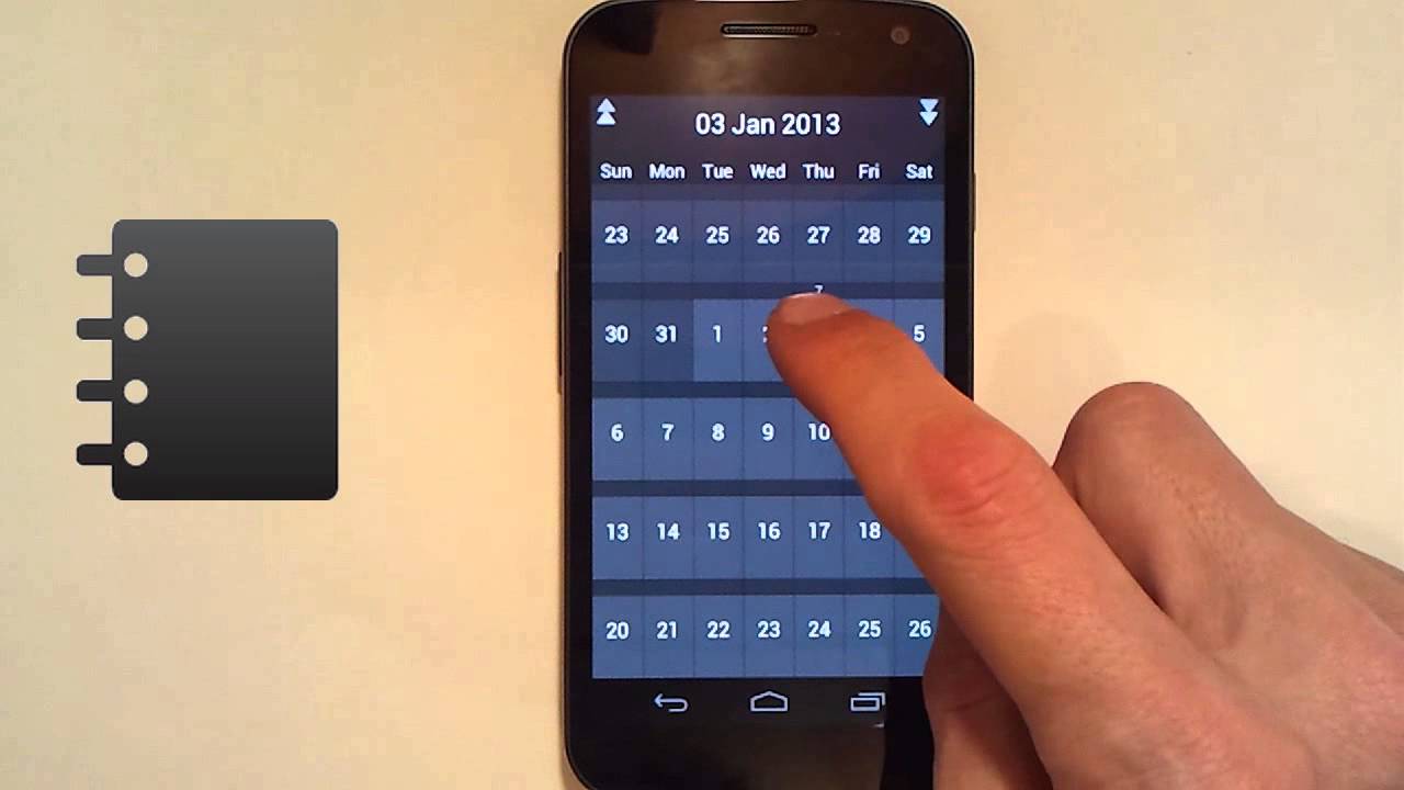 Androwing. Handwriting editor for a keyboardless phone - YouTube