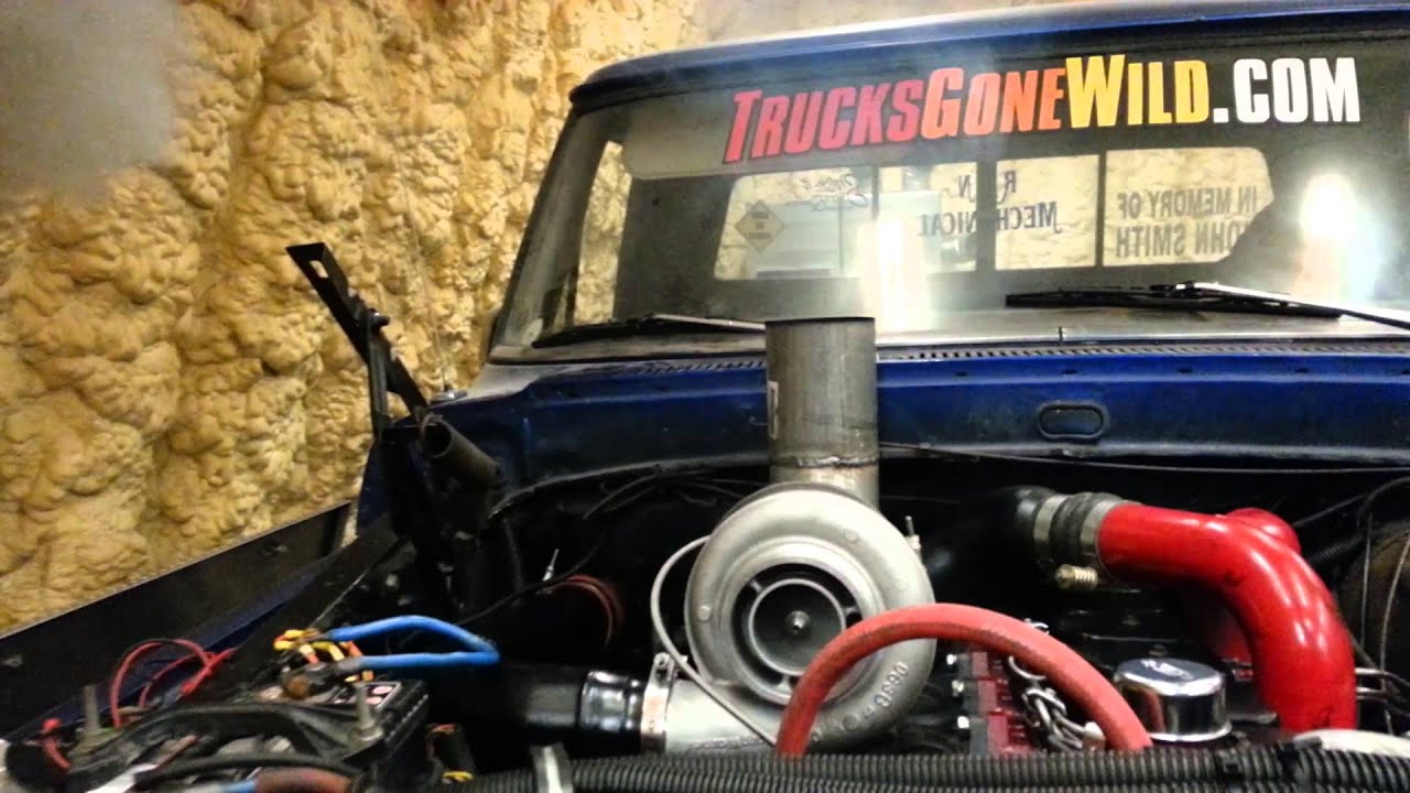 1972 ford with 12 valve cummins - YouTube