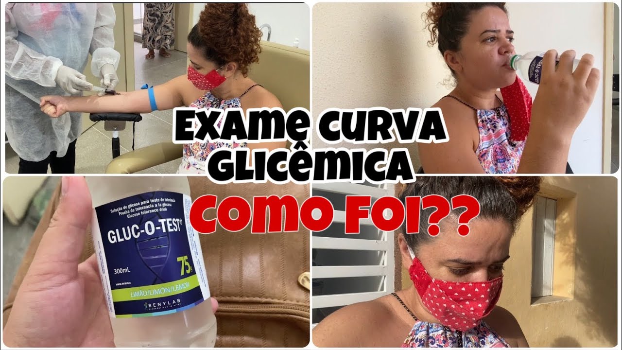 FIZ O TERRÍVEL EXAME (TOTG) - CURVA GLICÊMICA, COMO FOI A MINHA ...