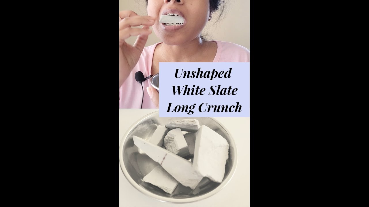 #asmr ASMR Crunch || UNSHAPED White @crunchyasmrvlog - YouTube