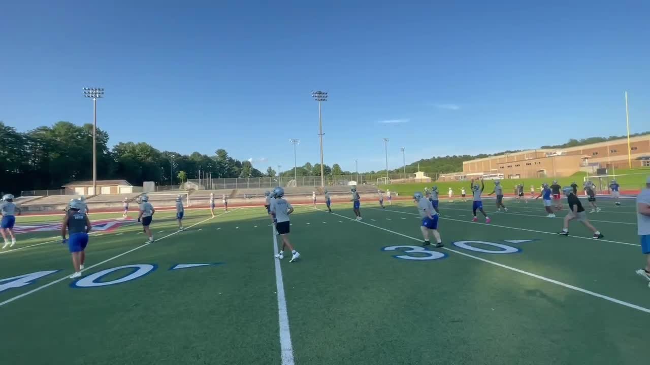 McDowell Titans hold first practice of the season, coach Darrell Brewer ...