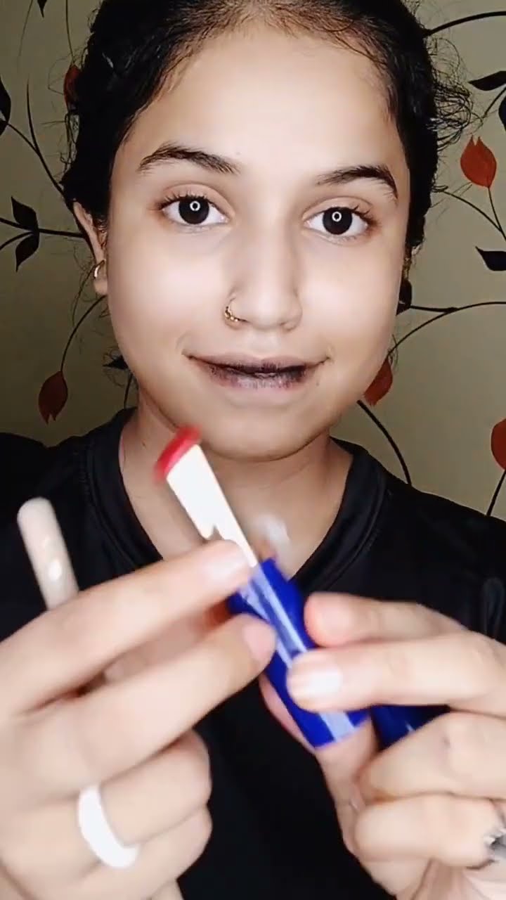 maskara se lipstick apply for 😧😳😳#shorts #short #hack #beutyhack # ...