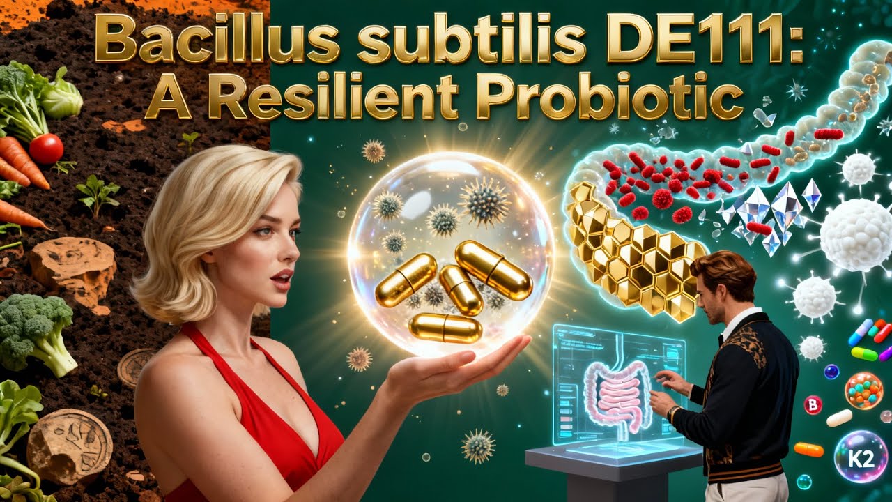 Bacillus subtilis DE111: A Resilient Probiotic | Taylor It - YouTube