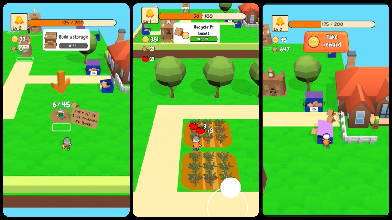 Hobo life - homeless simulator Game Gameplay Video for Android - YouTube