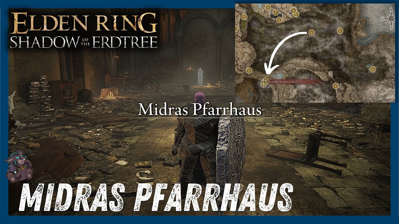 Erreiche Midras Pfarrhaus ohne unsichtbaren Zauber | Elden Ring DLC ...