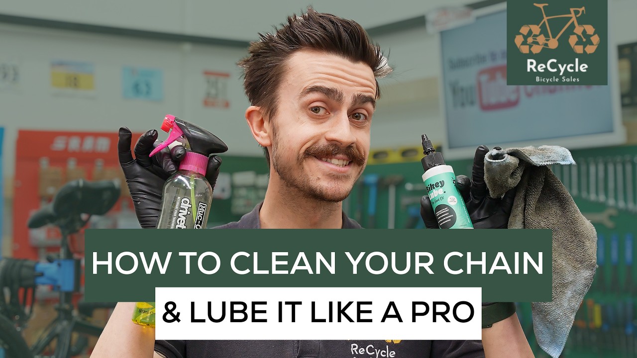 How to clean and lube your chain like a pro - YouTube