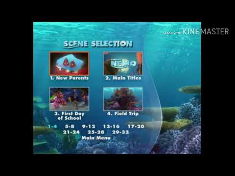 Opening To Disney Pixar Finding Nemo 2003 VCD VHS DVD US Bluray (2004-2005) (Dolby Digital) 💿💿💿💿