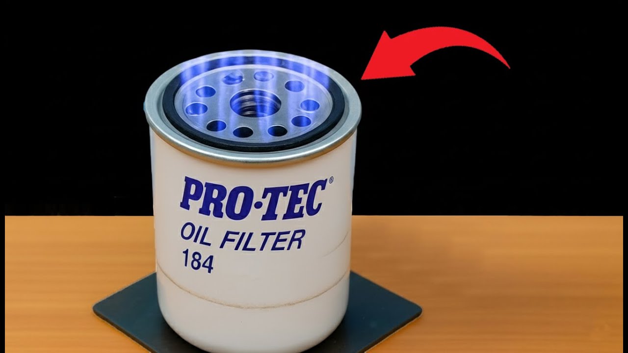 Don't throw away your old oil filters! Collect them and turn them into ...