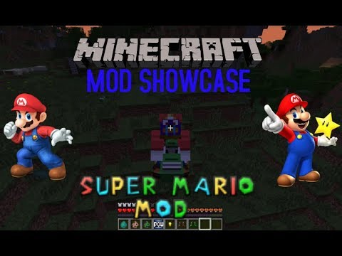 Minecraft: Super Mario Mod!!!(1.7.10) MOD SHOWCASE - YouTube