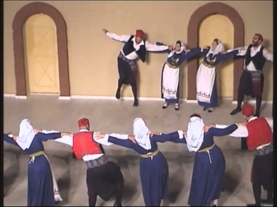Χορευτικό Δαμαριώνα Νάξου, Βλάχα Απειράνθου - YouTube