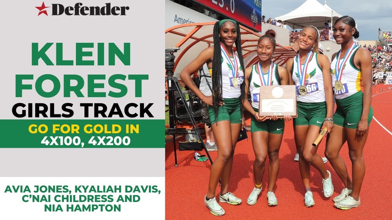 Klein Forest High School: Girls Track Go for GOLD!!! - YouTube