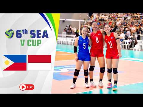 Philippines 🇵🇭vs🇮🇩 Indonesia BYD DMI 6th SEA V Cup 2026 | Chiang Mai Leg 2