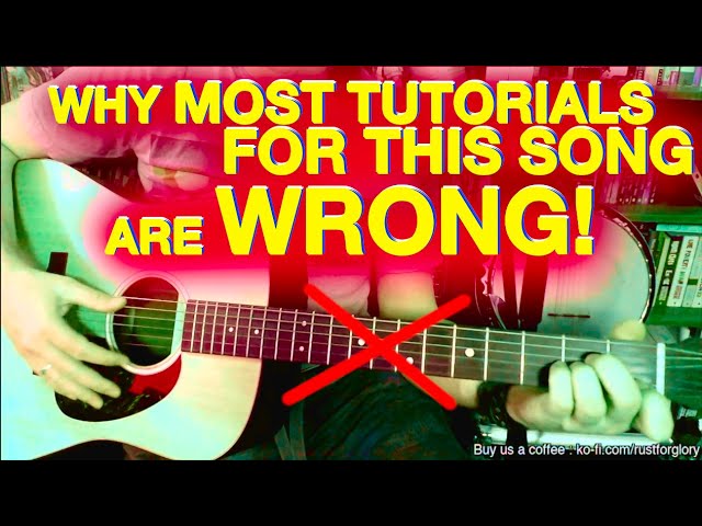HOW TO PLAY My My, Hey Hey, Neil Young full song guitar tutorial Rust ...