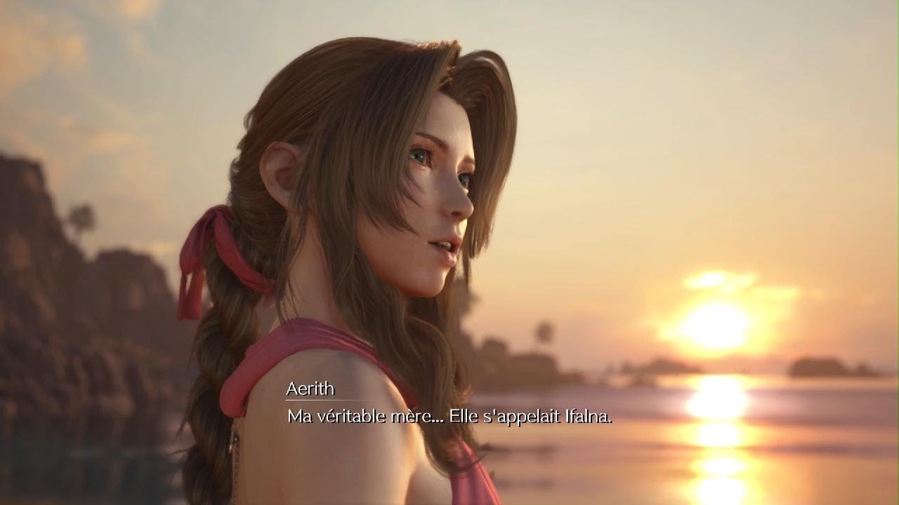 Beach event Aerith FINAL FANTASY VII REBIRTH - YouTube