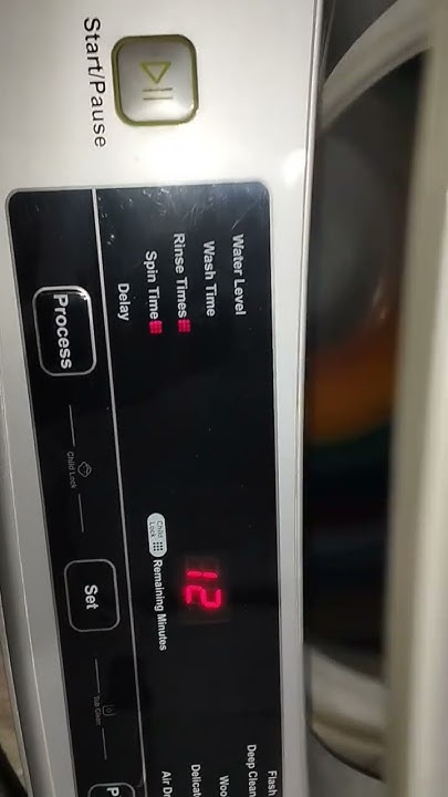 How to fix E2 error in my washer/Haier Automatic Washing Machine # ...