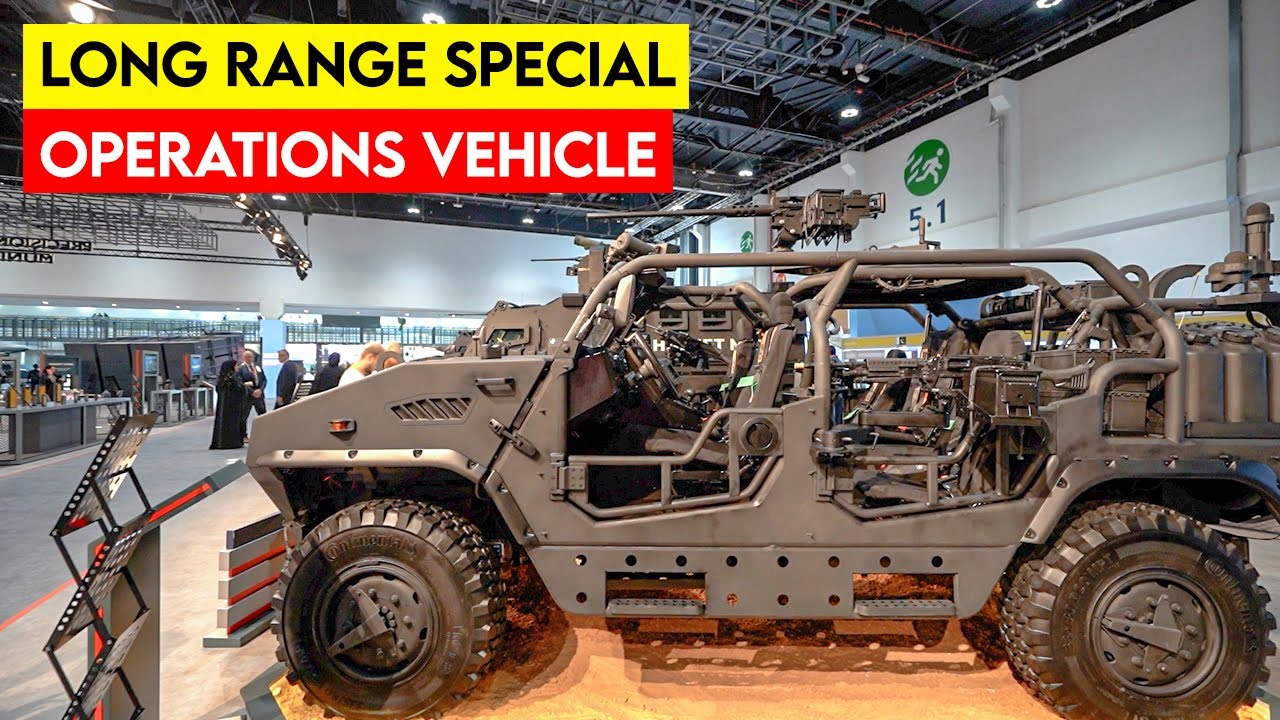 @EDGEGroupUAE Launches Upgraded Long Range Special Operations Vehicle ...