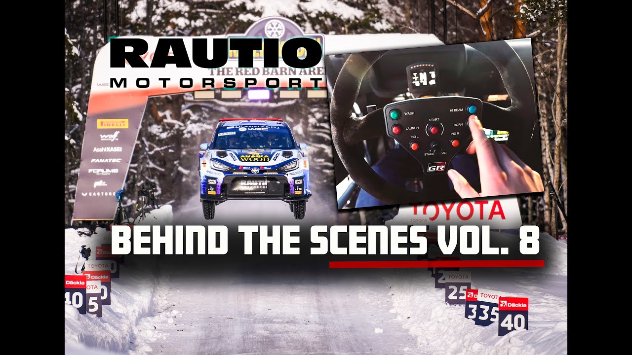 Rautio Motorsport Behind the scenes vol.8 WRC Sweden 2024! - YouTube