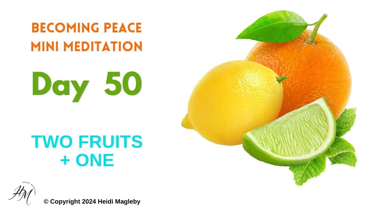 Day 50 Two Fruits Plus One - YouTube