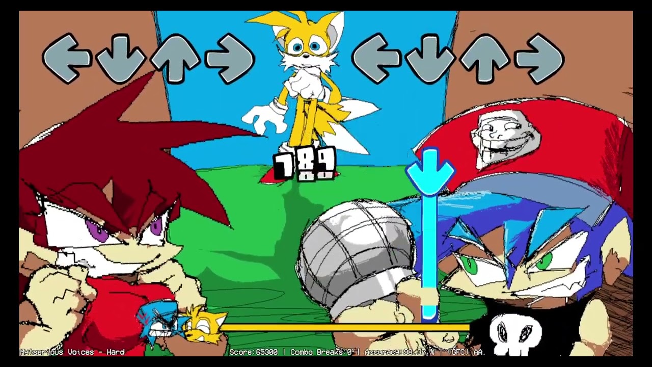 Mysterious voices (FNF tgt mod #69) - YouTube