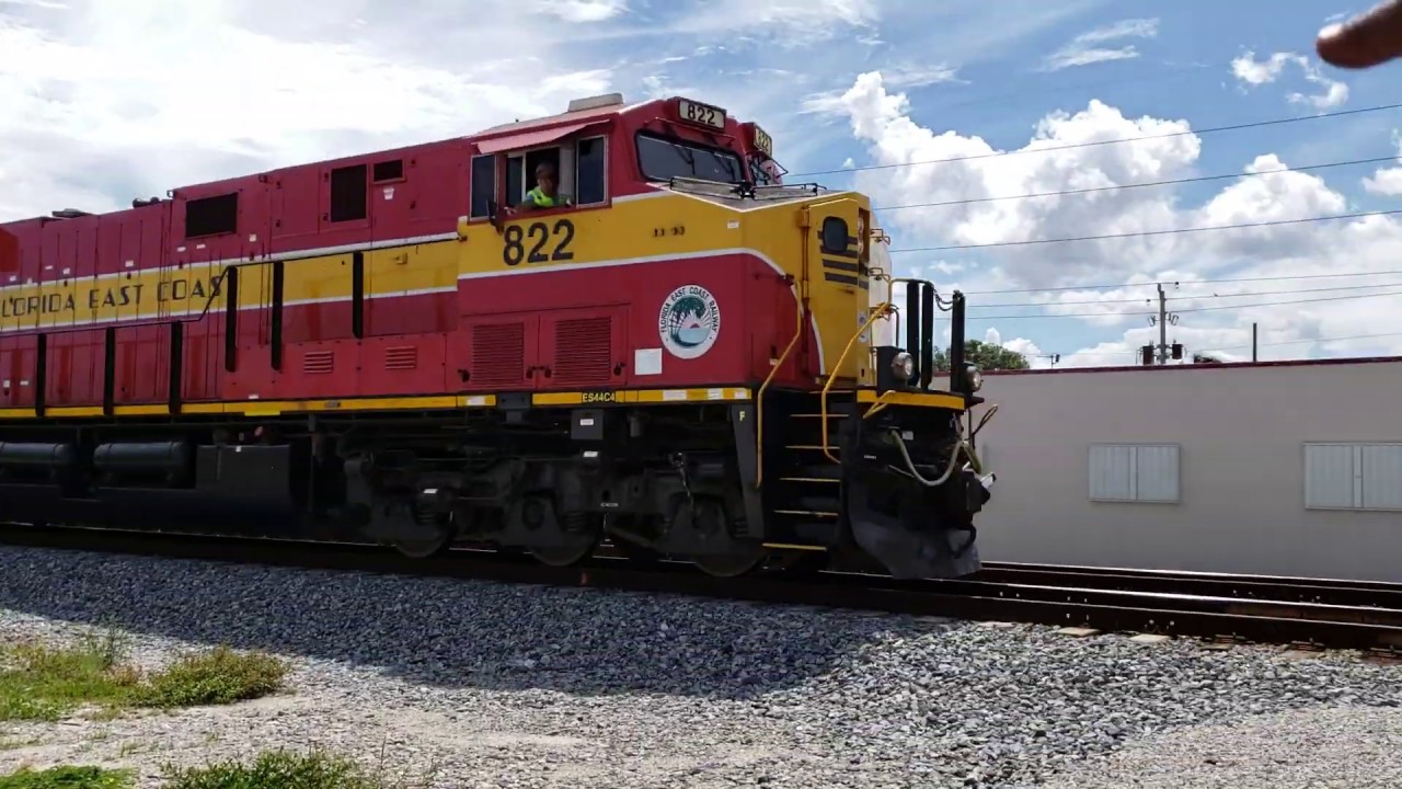 FEC Train 202 #2225 w/ ECH & Jim - YouTube