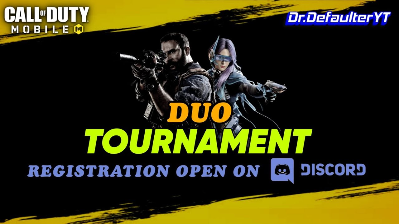 🔴BR DUO REGISTRATION OPEN NOW | LIVE CALL OF DUTY MOBILE | Dr ...