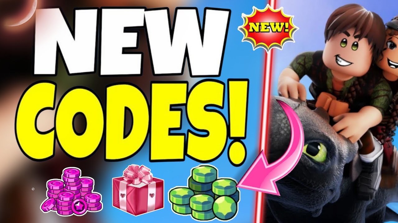 ☄️NEW☄️ ROBLOX HOW TO TRAIN YOUR DRAGON CODES 2026 - YouTube