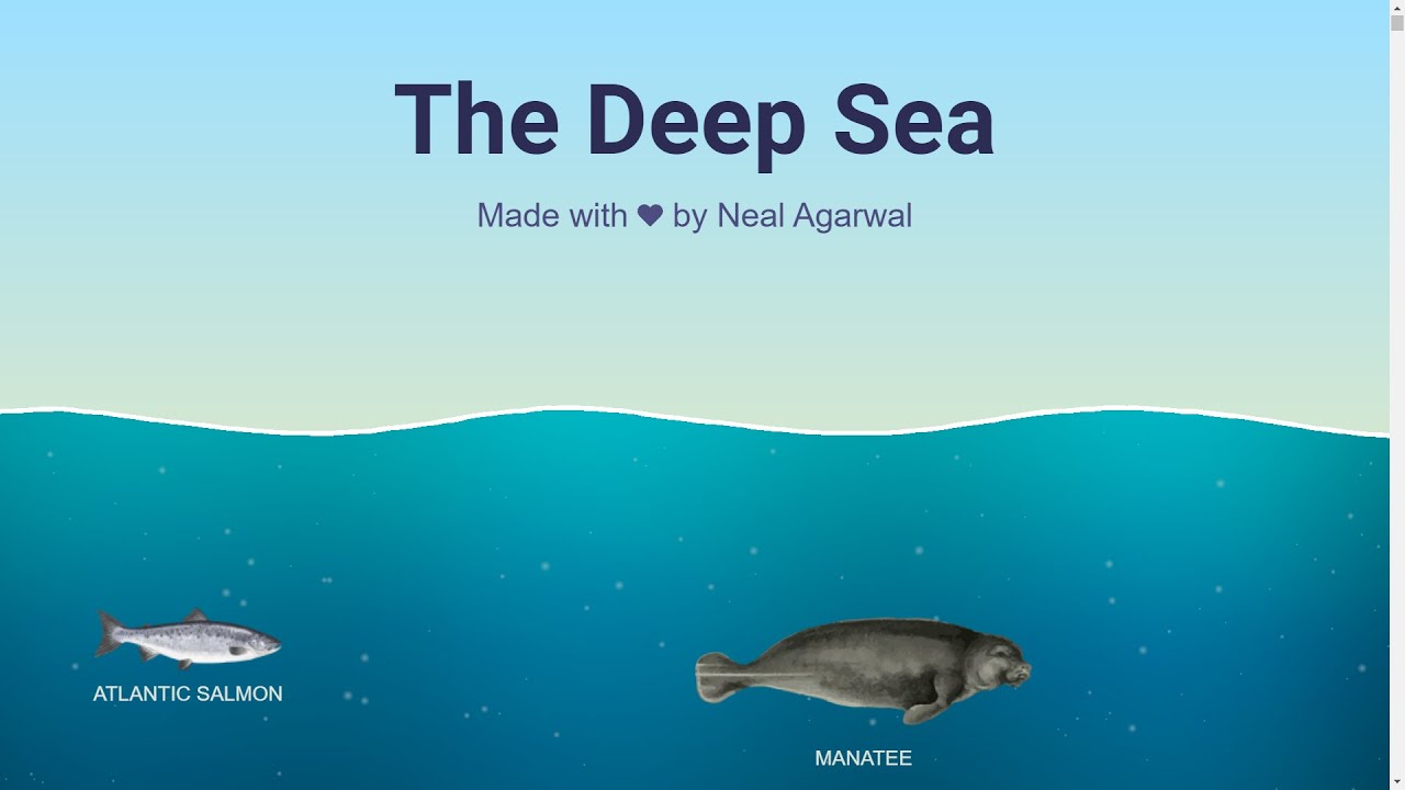 Journey To The Bottom of The Deep Blue Sea | Layers of The Ocean | Deep ...