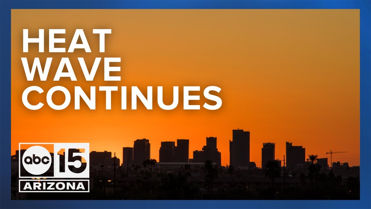 Unrelenting heat wave has no end in sight - YouTube