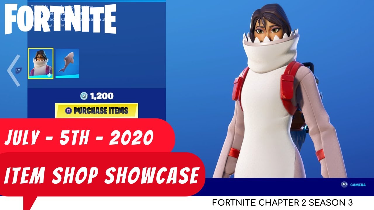 Fortnite Item Shop *NEW* Sail Shark Skin Set ! [July 5th, 2020 ...