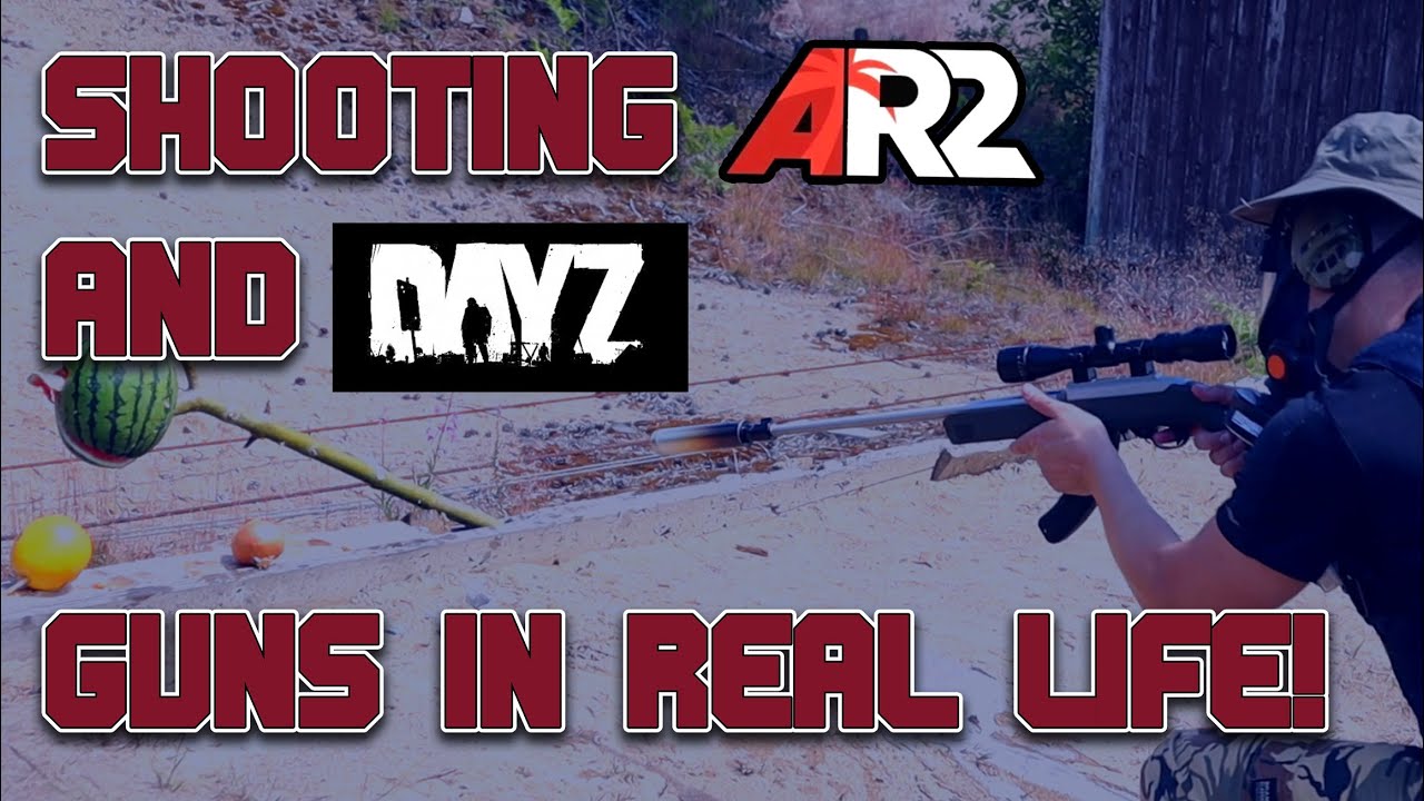 SHOOTING Apocalypse Rising 2 and DayZ guns IN REAL LIFE! - YouTube