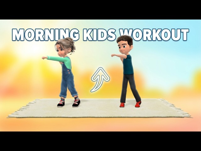 Morning Kids Workout: Fun 20-Min Exercises To Boost Energy - Videos For ...