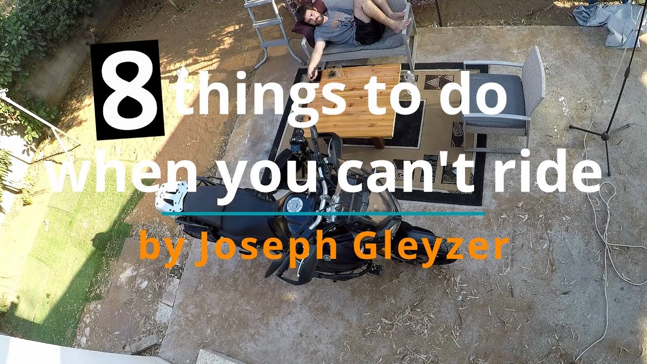8 things to do when you can't ride - YouTube