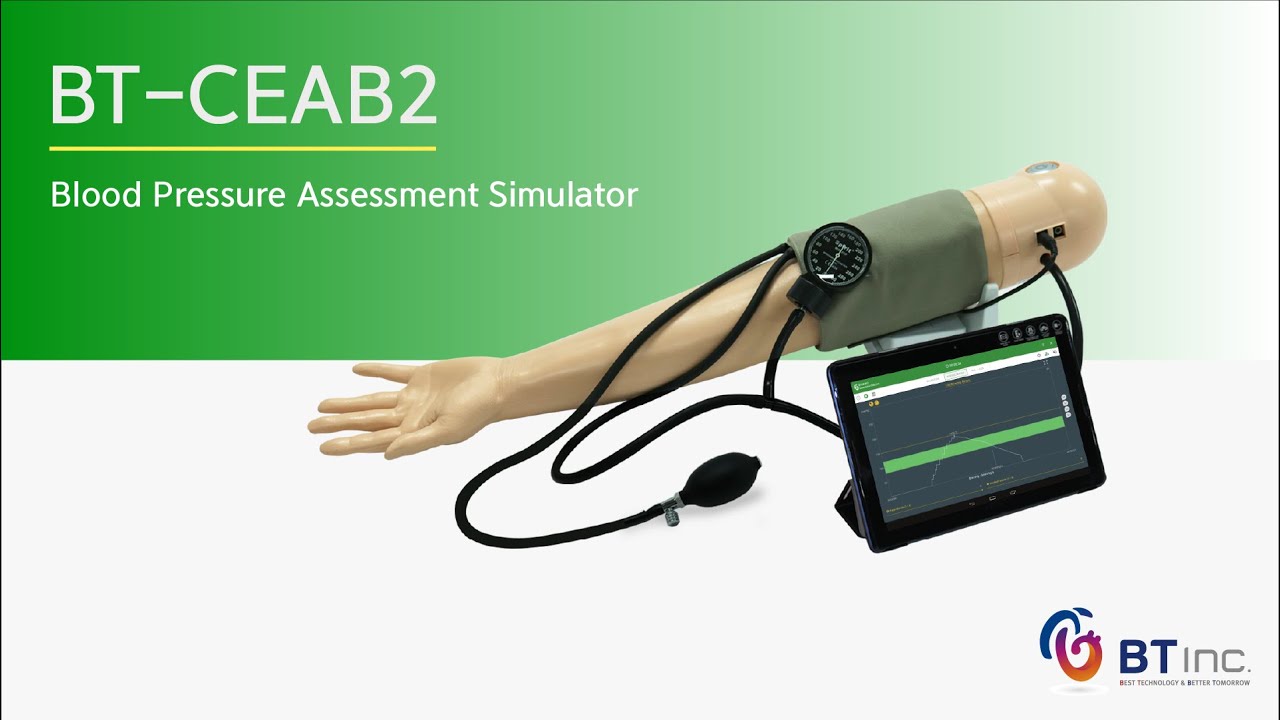 BT-CEAB2 BP Assessment Simulator (w/New Version App) - YouTube