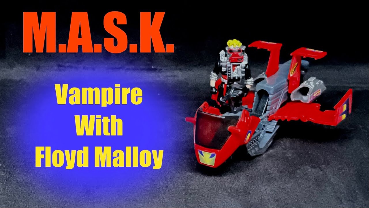 Checking Out My Old Toys: M.A.S.K. Vampire with Floyd Malloy - YouTube