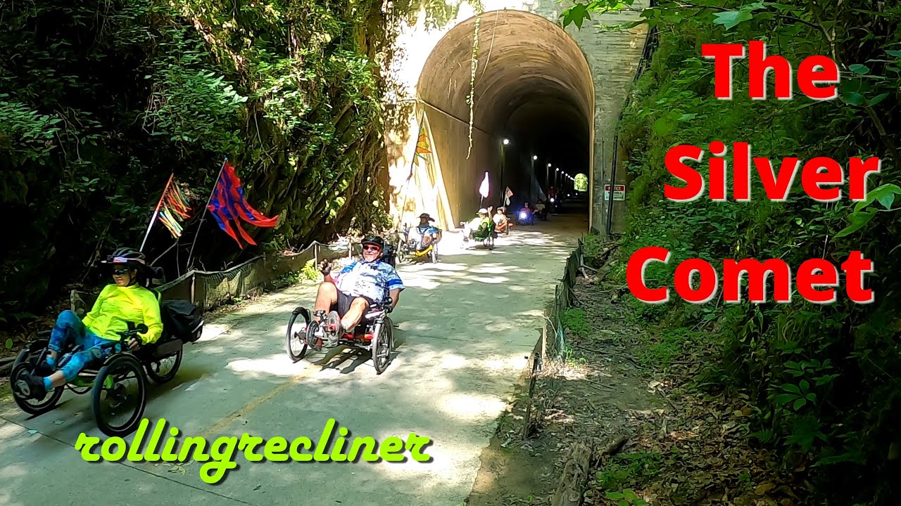 Silver Comet Trail by Recumbent Trike - YouTube