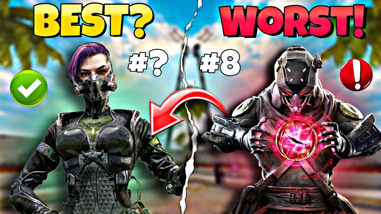 Ranking BloodStrike Strikers ( Worst ️ to Best ️ ) - Part 1 - YouTube