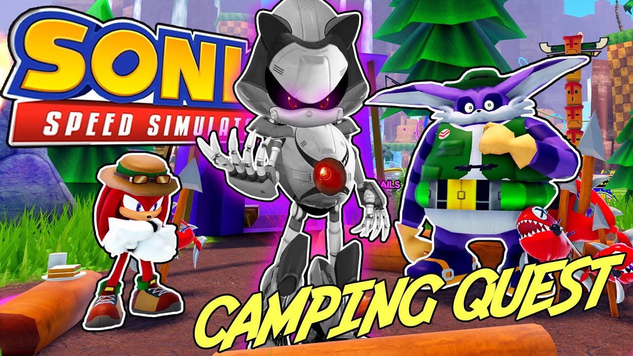 *NEW* HOW TO UNLOCK EVERYTHING IN CAMPING QUEST FAST (SONIC SPEED ...