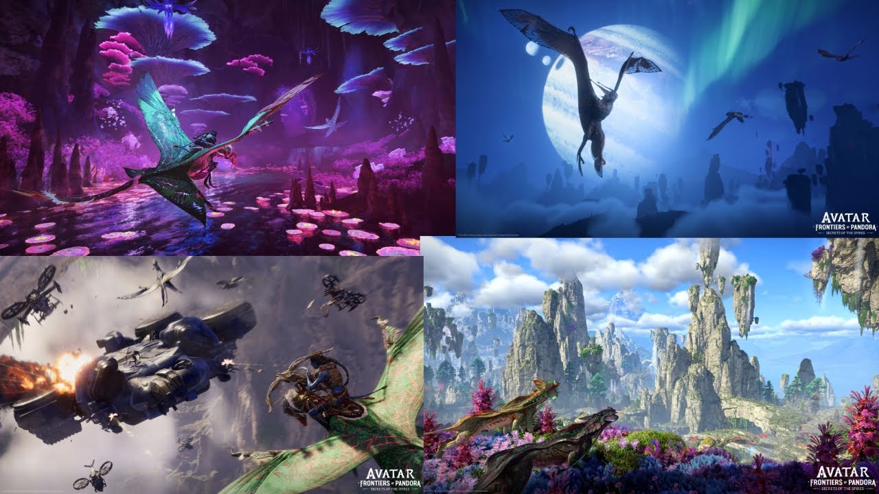 Avatar: Frontiers Of Pandora - Secrets Of The Spires DLC - Gameplay ...