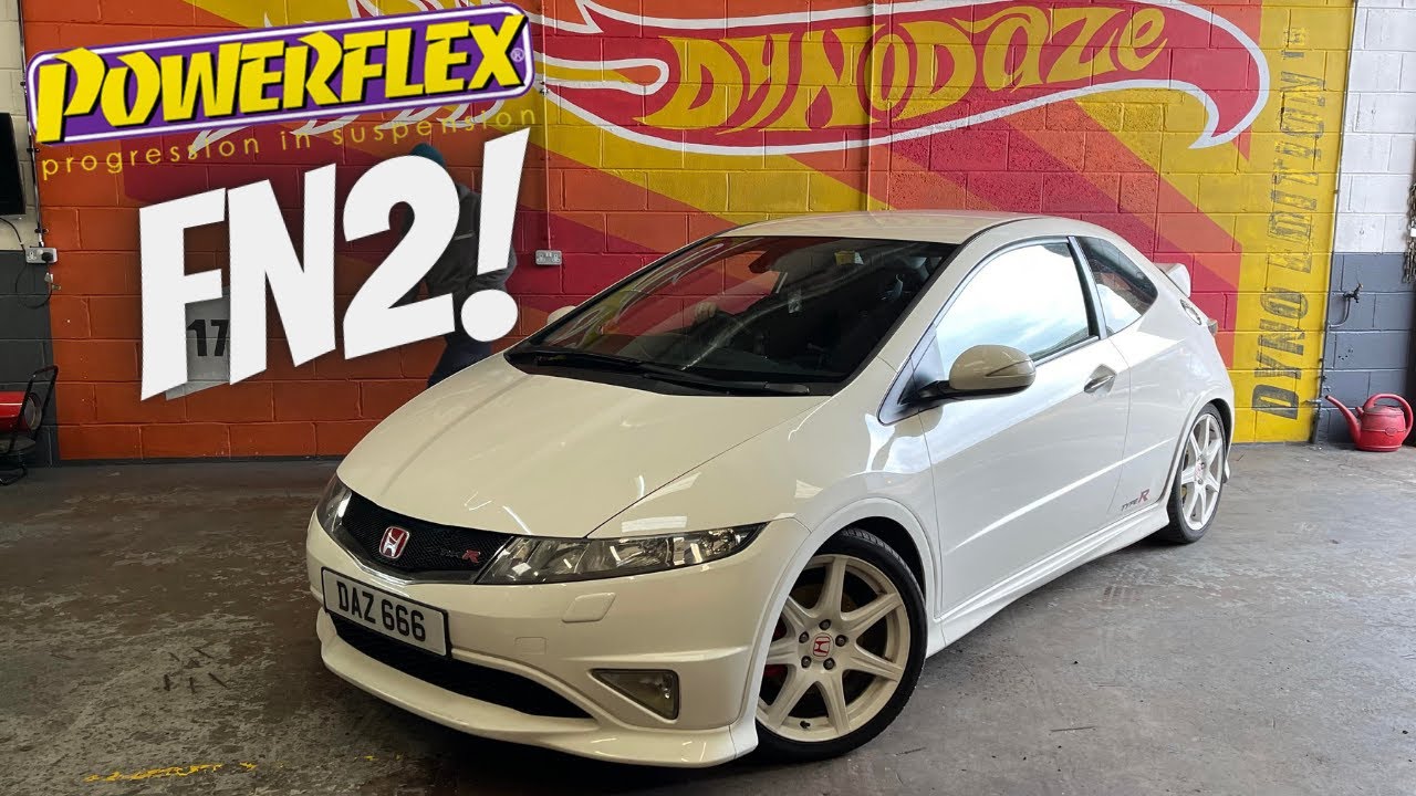 How to Make Your Civic Feel NEW! Championship White FN2 TypeR Brakes ...