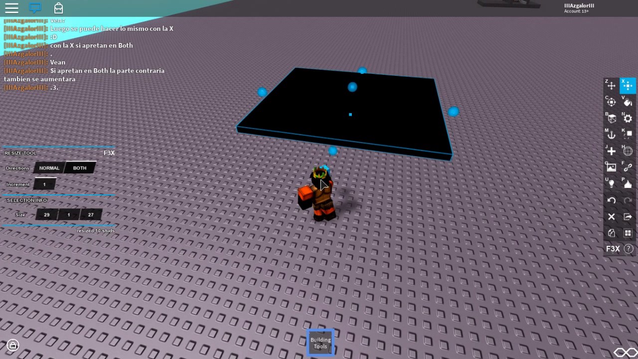 [Roblox] Como usar F3x - Parte 1 - YouTube
