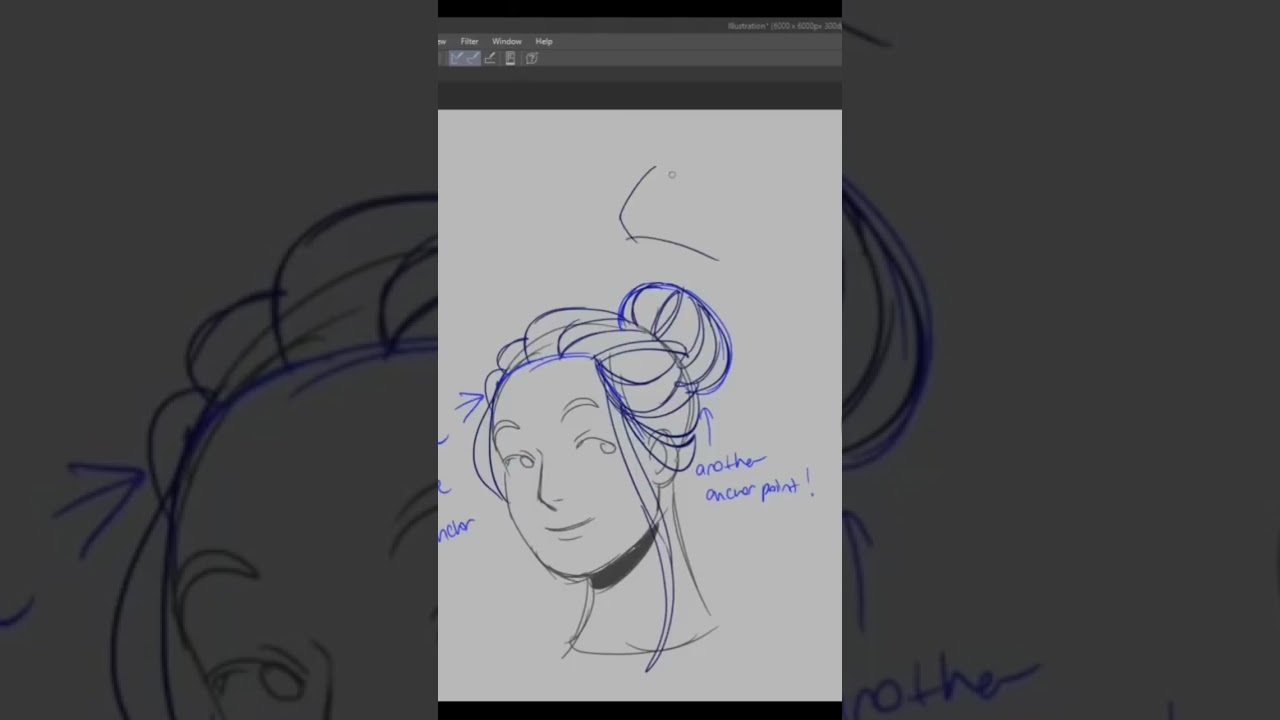 How to draw a Bun - YouTube